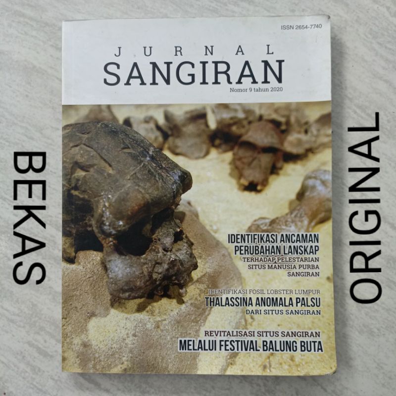 Jual Buku Sejarah Jurnal Mengenal Situs Manusia Purba Museum Sangiran ...