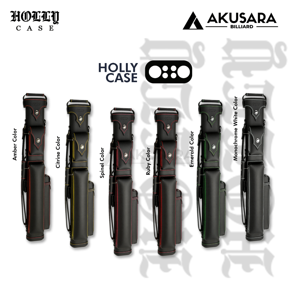 Jual Tas Stik Billiard Holly Spectrum Cue Case 2X4 (2 Butt 4 Shaft ...