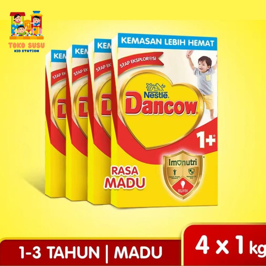 Jual Dancow Monthly Pack - Dancow 1+ Susu Pertumbuhan 1-3 Tahun Rasa ...