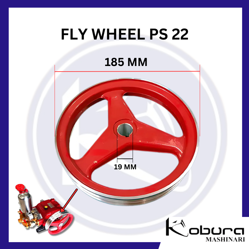 Jual Fly Wheel PS 22 Fly Wheel Pulley Pully Poli Mesin Power Sprayer ...