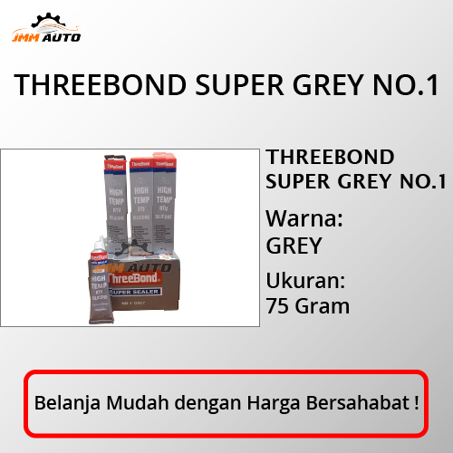 Jual LEM THREEBOND GREY GASKET / THREEBOND GASKET GREY HIGH TEMP 75gr ...