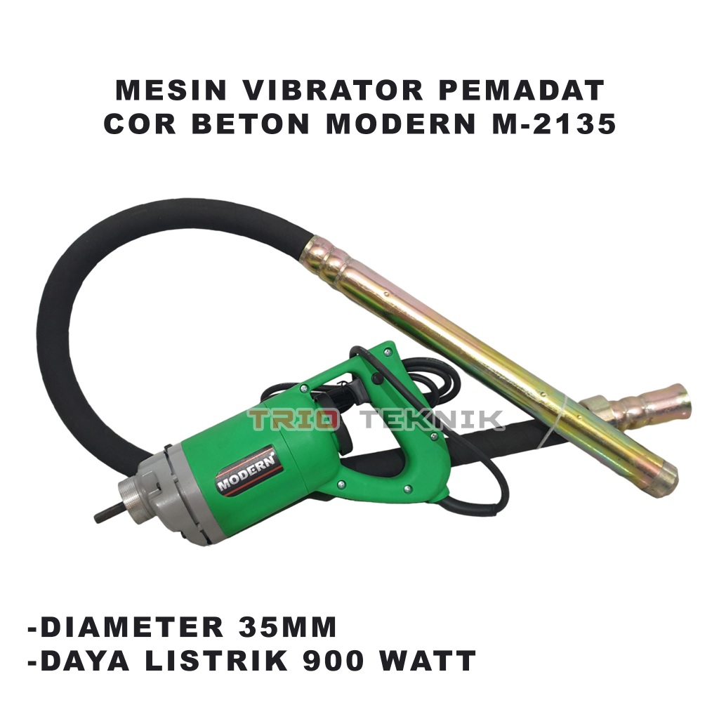 Jual Vibrator Beton Modern M-2135 - Mesin Pemadat Cor Listrik | Shopee ...