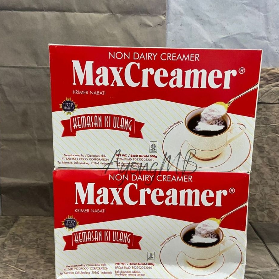 Jual MAX CREAMER 500GR NON DAIRY CREAMER / KRIMER NABATI | Shopee Indonesia