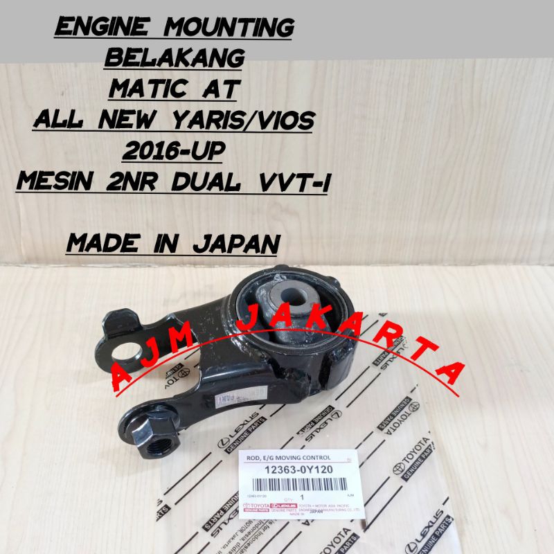 Jual Engine mounting belakang Toyota All new yaris vios 2016-up sienta ...