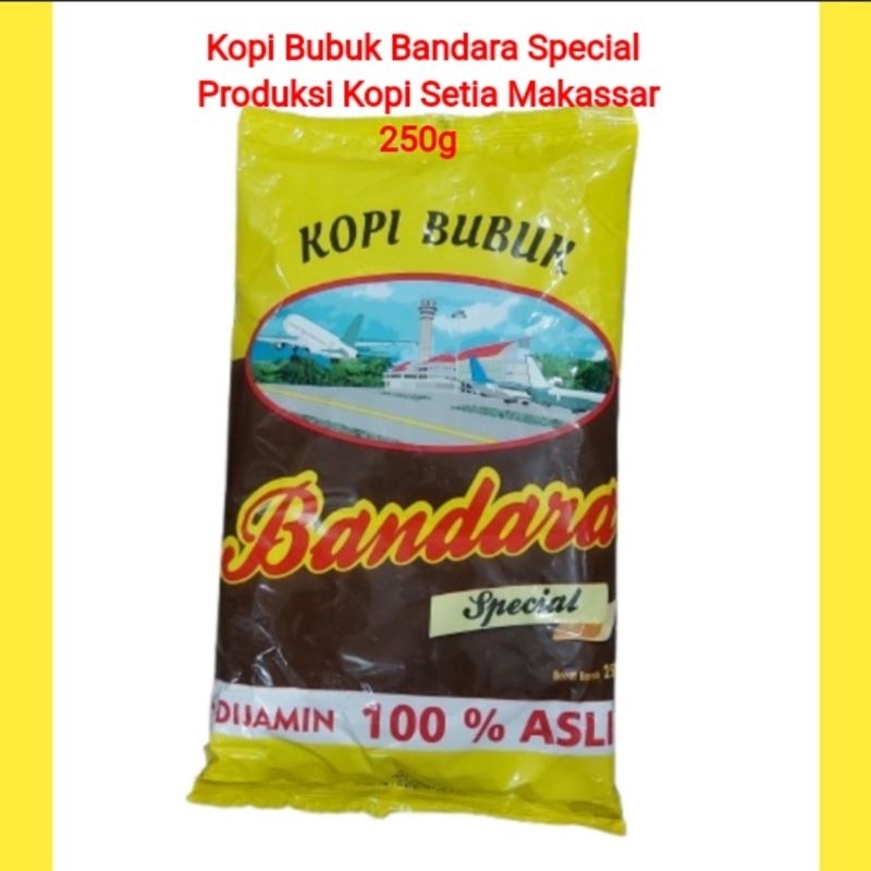 Jual Kopi Bubuk Bandara Special. Produksi Kopi Setia Makassar. | Shopee ...