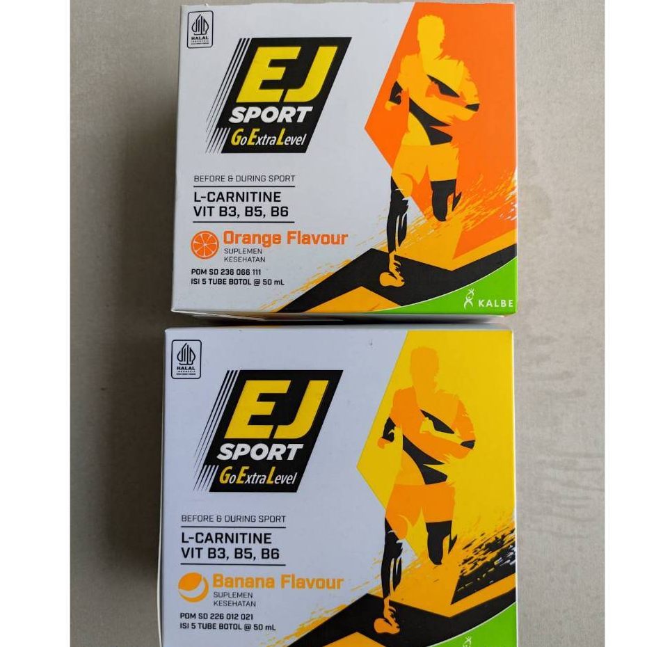 Jual EJ Sport / Extra Joss Sport 50ML 1 KOTAK ISI 5 BOTOL - Menambah ...
