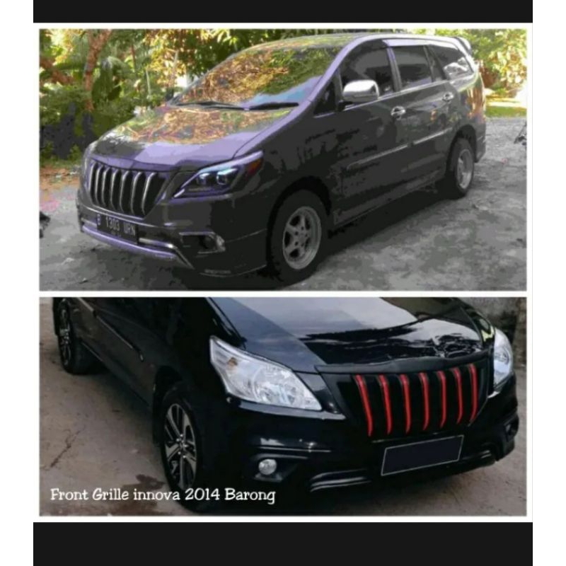 Jual Gril Depan Mobil Toyota Innova barong tahun 2014 2015 Model Apolo ...