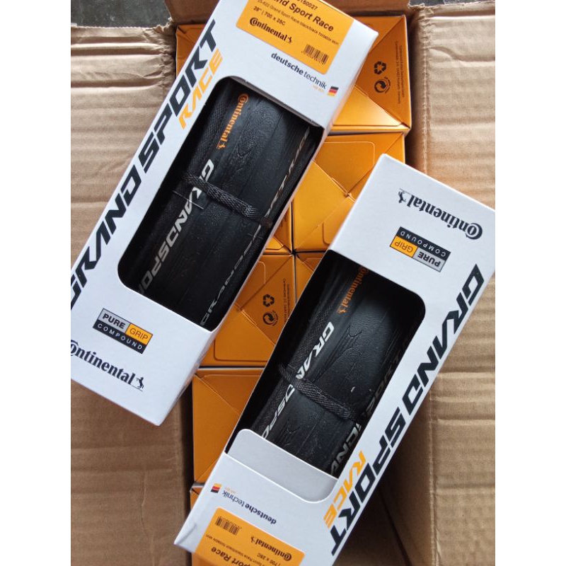 Jual ban luar road bike 700 25C continental grand sport race original box | Shopee Indonesia