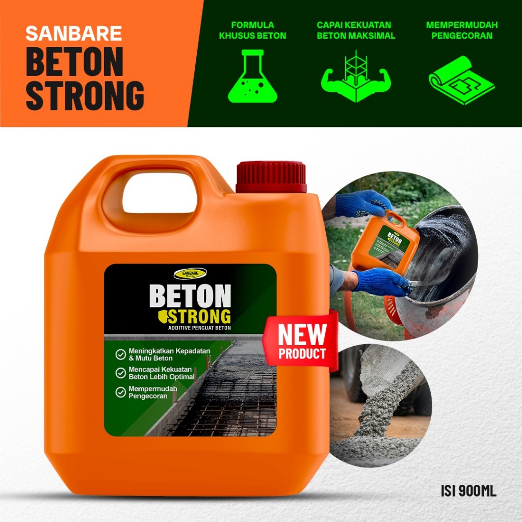 Jual Obat Cor Beton Cepat Keras Cairan Concrete Additive 900ml ...