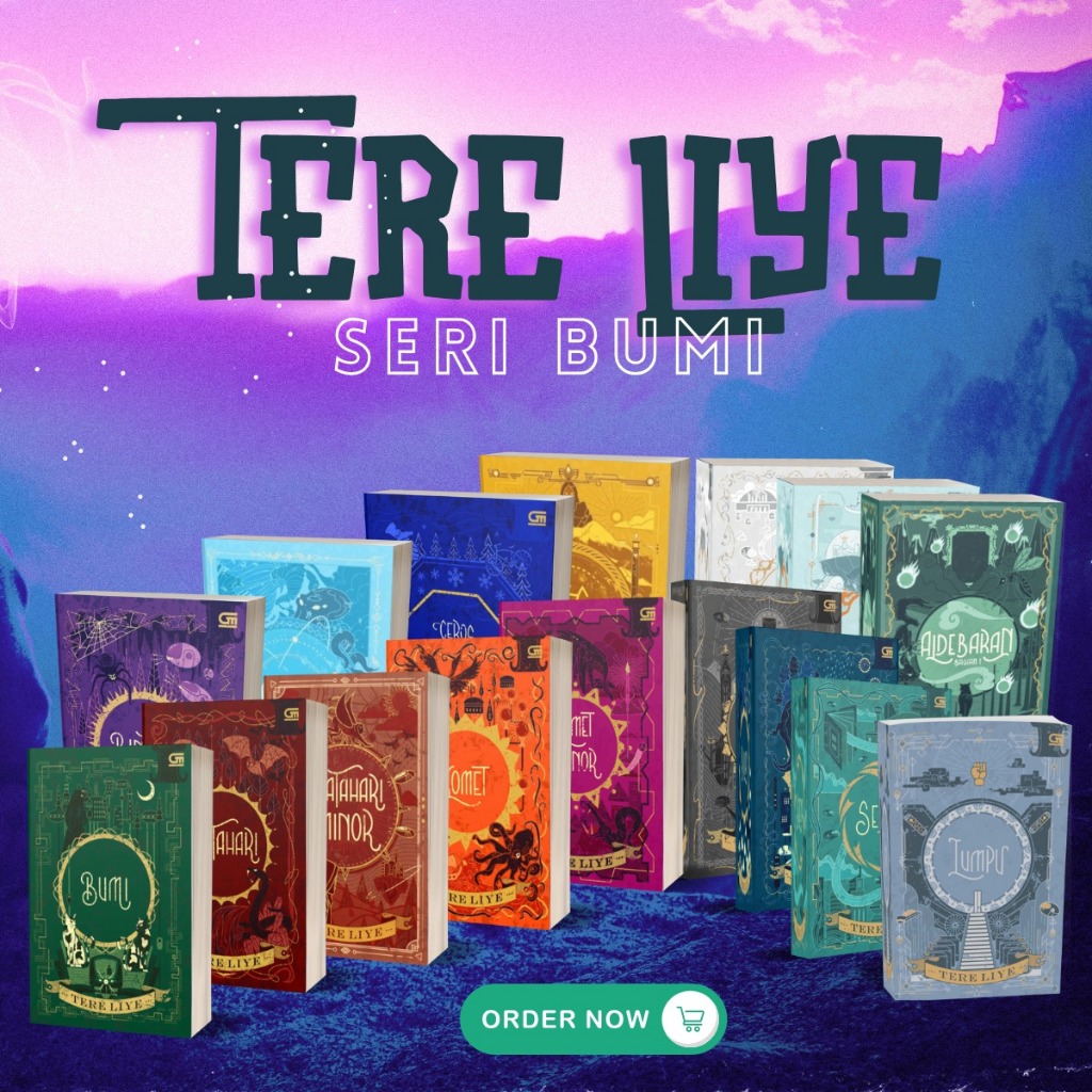Jual Novel Seri Bumi Karya Tere Liye || Bumi, Matahari, Matahari Minor ...