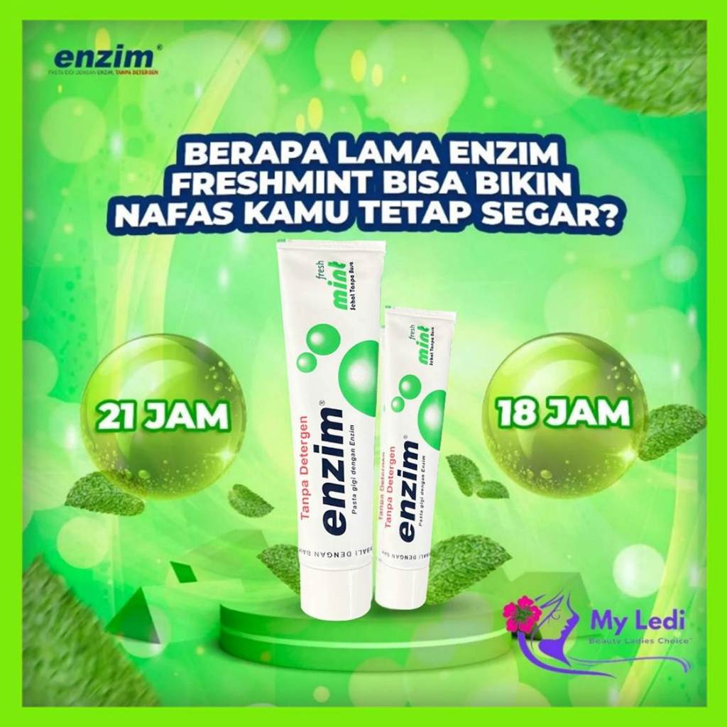 Jual Enzim Pasta Gigi Fresh Mint - Odol Dewasa - Toothpaste Gigi ...