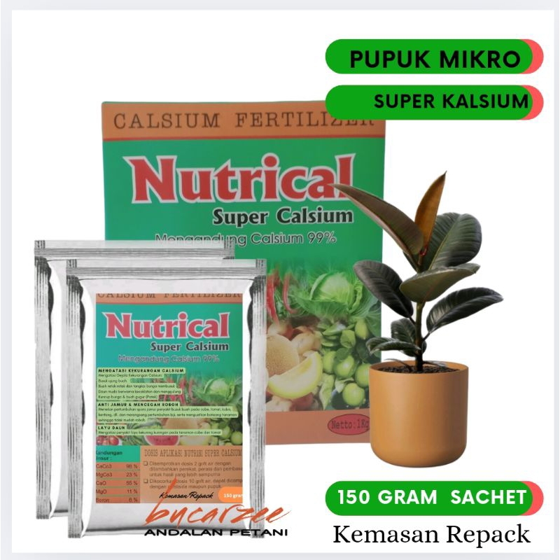 Jual Pupuk Mikro Nutrical Calsium Fertilizer . Super Calsium Kemasan ...
