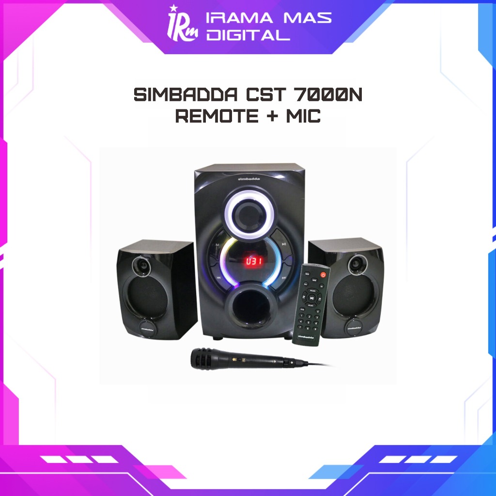 Jual SPEAKER SIMBADDA - CST 7000N+ REMOTE + MIC | Shopee Indonesia