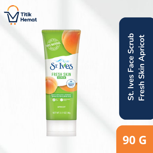 Jual ST. Ives Face Scrub Fresh Skin Apricot 90 GR | Shopee Indonesia