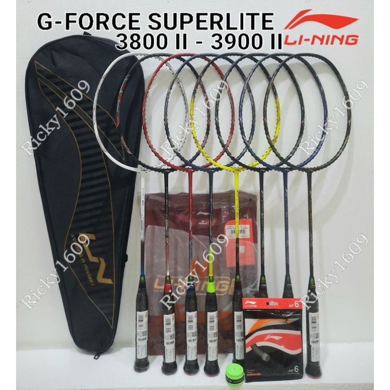 Jual RAKET BADMINTON LINING G-FORCE 3800 II - 3900 II SUPERLIGHT II / G ...