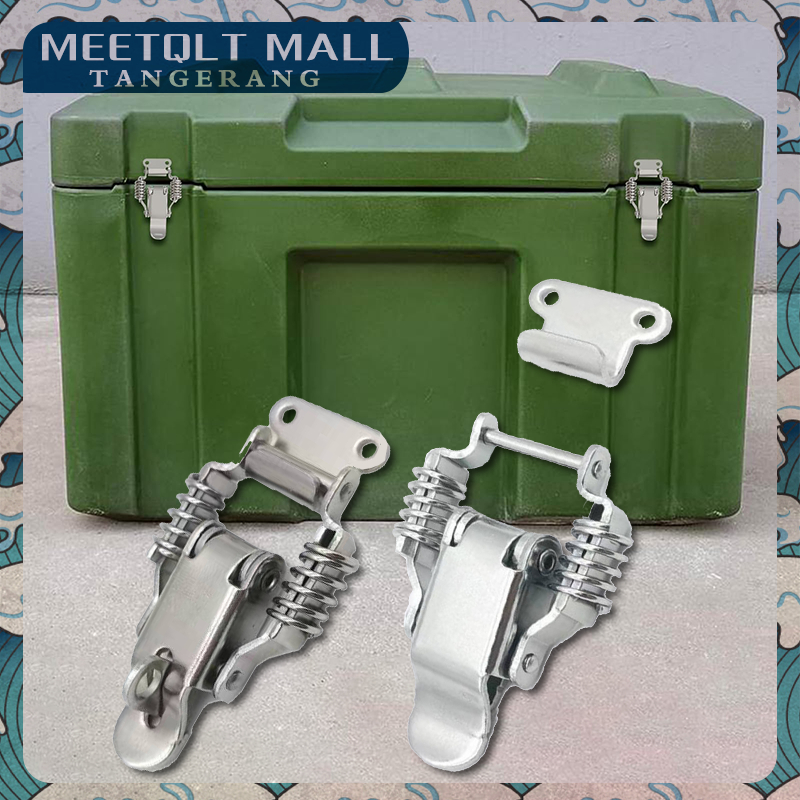 Jual Double Spring Klem Pengait Koper-Spring Loaded Toggle Latch-Spring ...