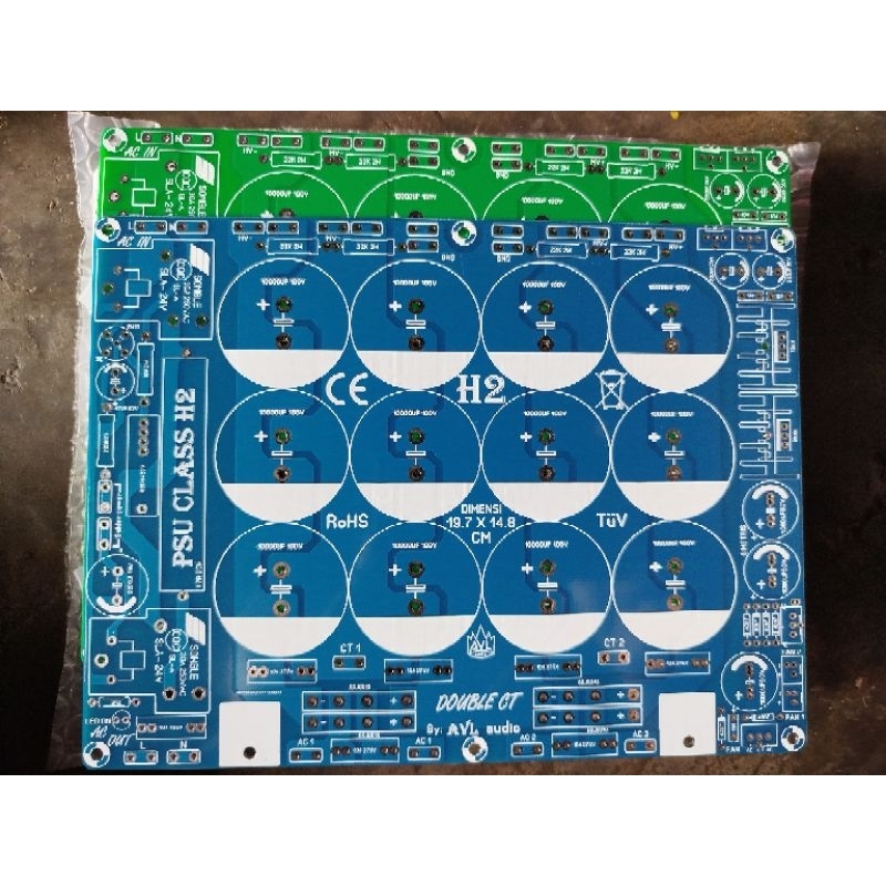 Jual PCB PSU class H 12 elko dobel CT | Shopee Indonesia