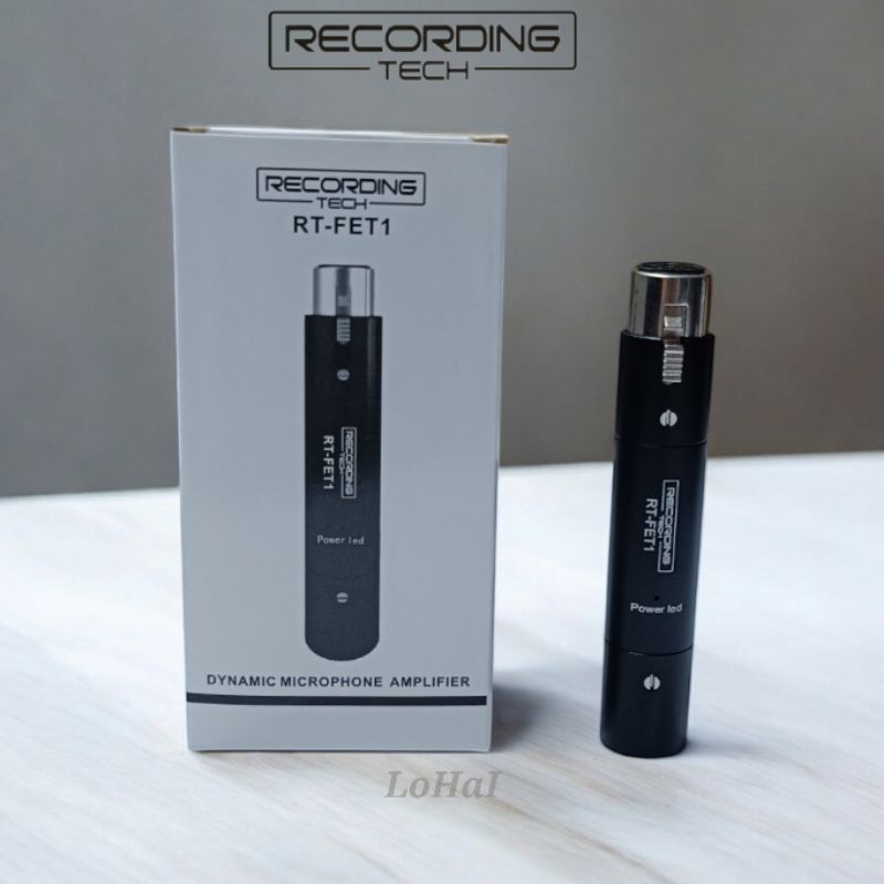 Jual Recording Tech RT-FET1 Penguat Gain Microphone Dynamic Gain ...