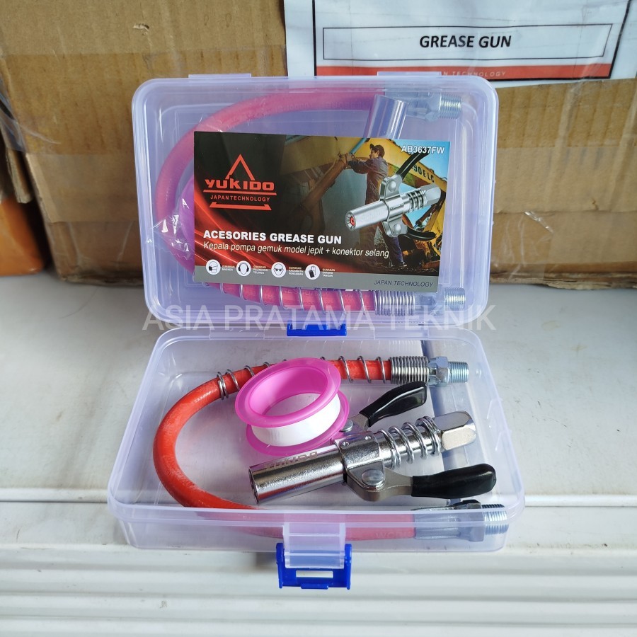 Jual Yukido Grease Gun Pistol Gemuk Quick Release Alat Kepala Pompa ...