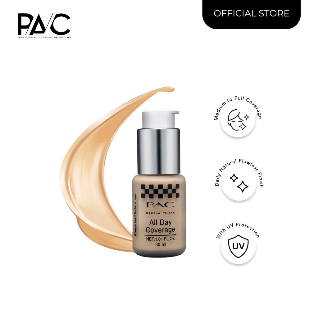 Jual PAC Liquid Foundation NEW | Shopee Indonesia