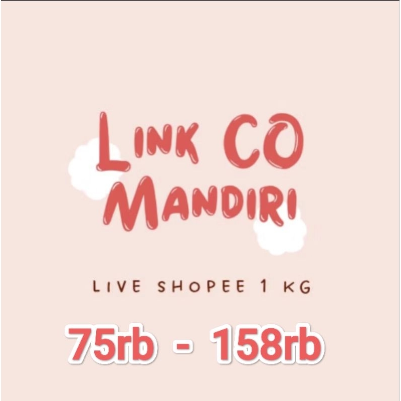Jual Link CO Mandiri 75RB-188 (1kg) | Shopee Indonesia