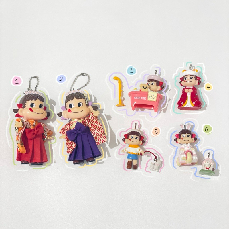 Jual Ayakasakii Japanese Trinkets Pekochan Character Keychain Pretty ...
