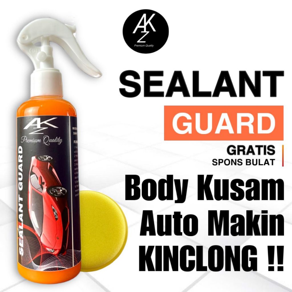 Jual AKZ Sealant Guard Pengkilap Motor & Mobil / Cat Doff / Gloss ...