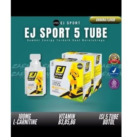 Jual EJ sport gel Energy Gel 50 ml - 1pcs 50ml -Banana Flavour | Shopee ...