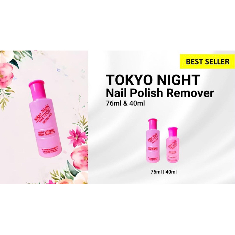 Jual Sulawesi Utara Tokyo Night Nail Polish Remover (40ml & 76ml) | Shopee Indonesia
