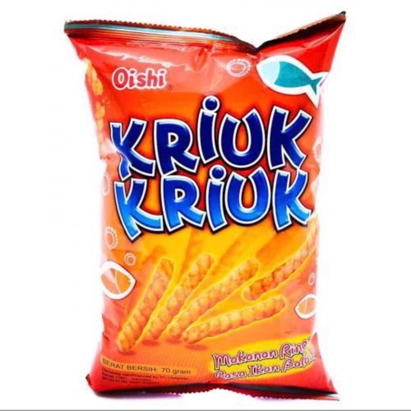 Jual OISHI KRIUK KRIUK 60gr snack camilan | Shopee Indonesia
