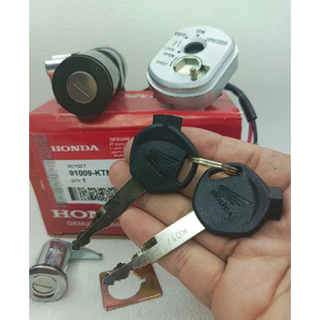 Jual KUNCI KONTAK SET KUNCI JOK HONDA SUPRA X 125 LAMA KARBU KODE KTM ...