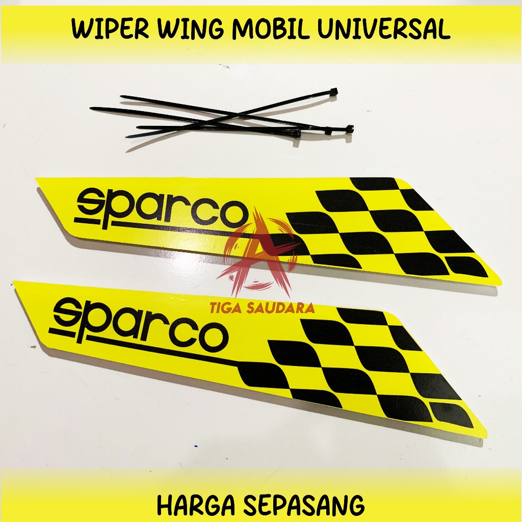 Jual WIPER WING MOBIL SPARCO 4 WARNA | Shopee Indonesia