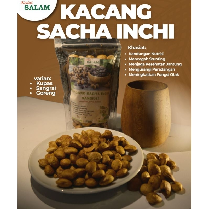 Jual Kacang Sacha Inchi: Menurunkan Kolesterol, Kaya Omega-3 dan ...