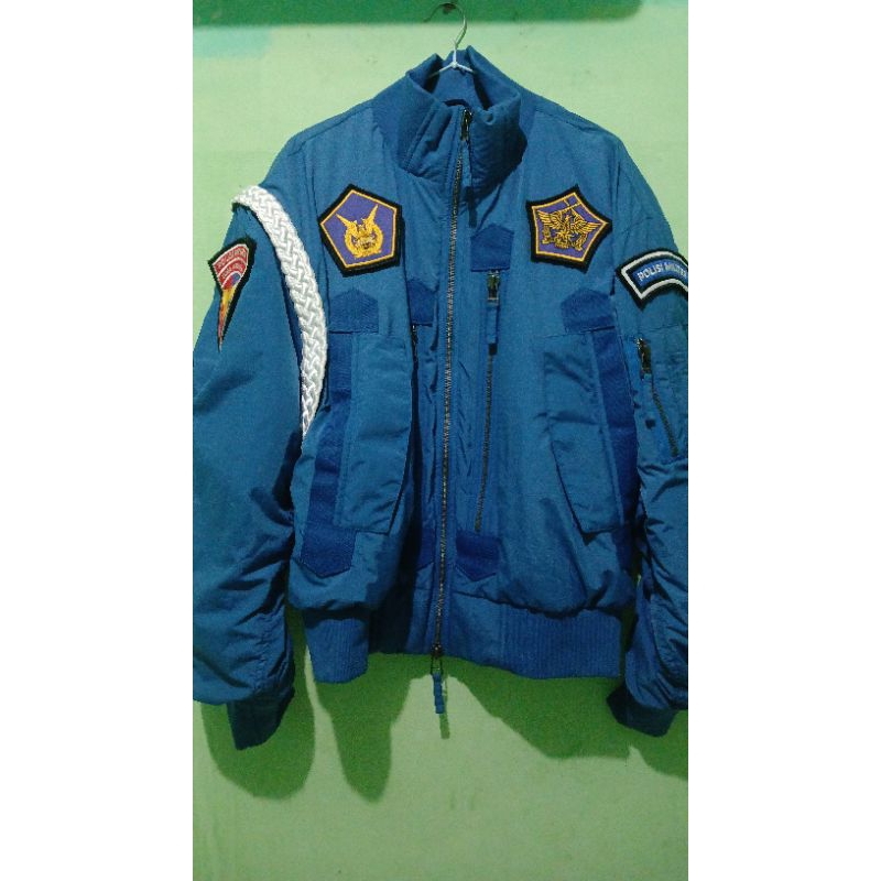 Jual Jaket Jatah Motoris Polisi Militer AU (PM AU) | Shopee Indonesia