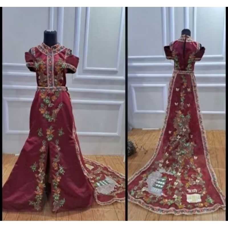 Jual Cheongsam dress sangjit / baju pesta china chinese / qipao ...