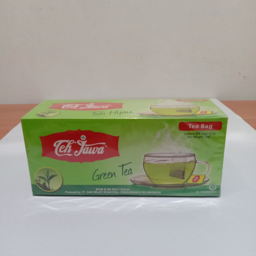 Jual Green Tea 25 bag Pure Green Original ( Teh Hijau Asli Murni Merek ...
