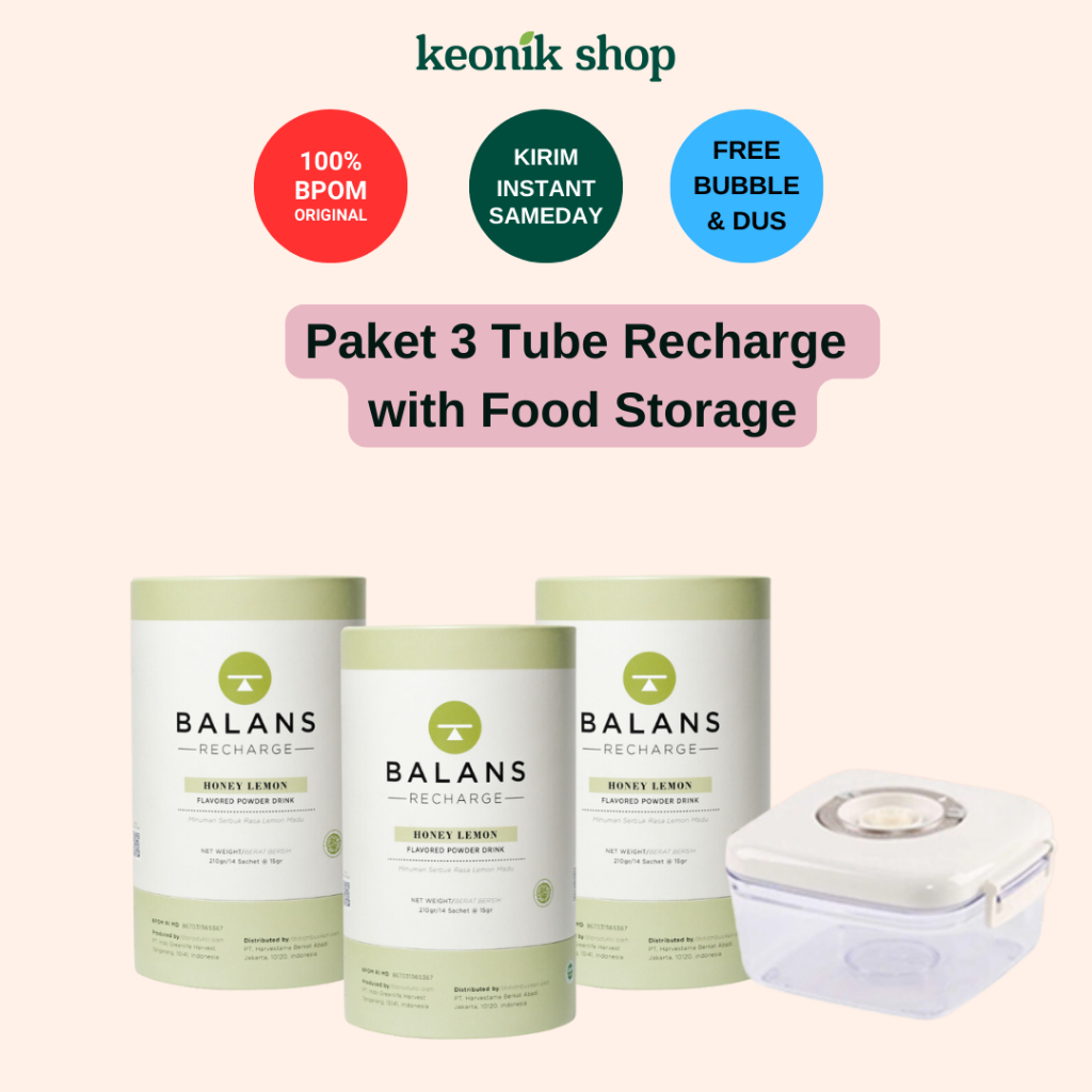 Jual Keonik Shop | Promo Bundling Recharge Active Lite Pure With Vaccum ...