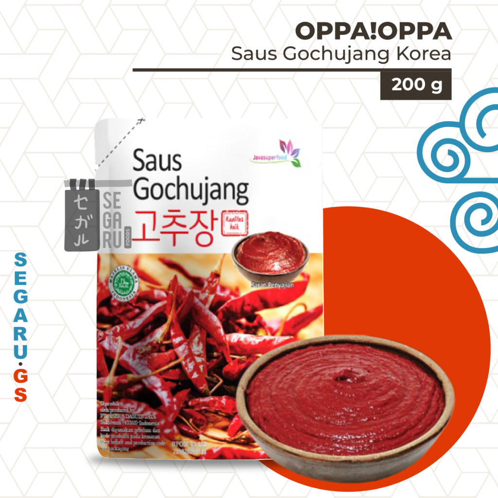 Jual Oppa Gochujang Sauce | Saus Gochujang Korea Asli Halal 200 Gram ...