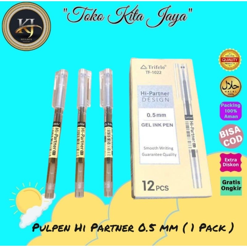 Jual Pulpen Hi partner 0.5 ( 1 Pack ) | Shopee Indonesia