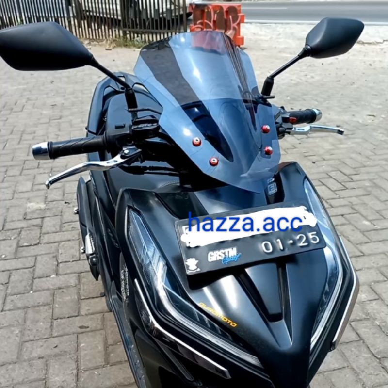 Jual Visor windshield Motor vario 125 vario 150 vario 160 beat aerox ...