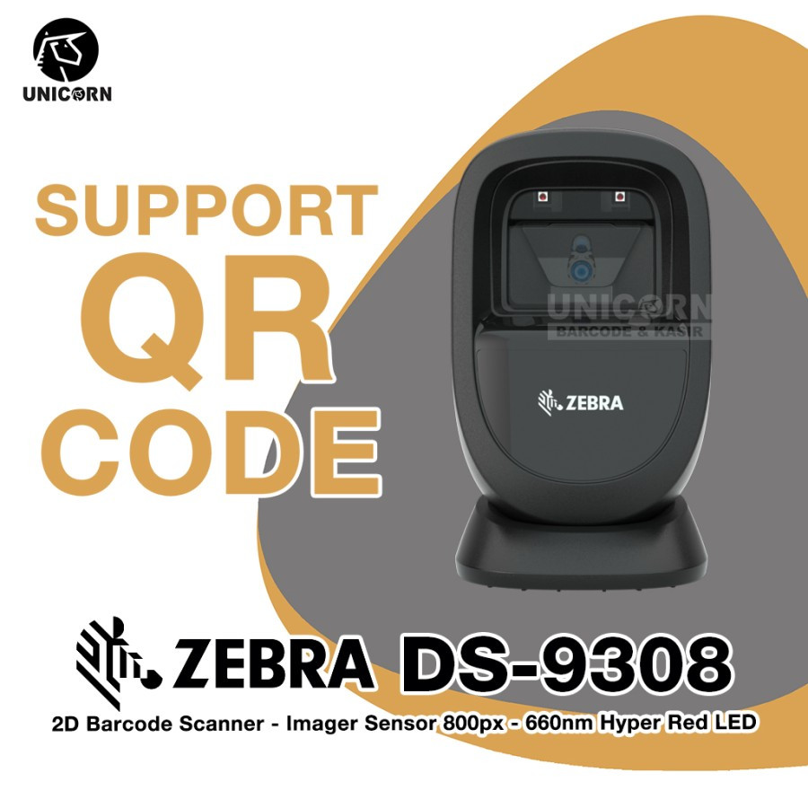 Jual Barcode Scanner Omni Zebra DS9308 / DS-9308 / DS 9308 USB 2D QR ...