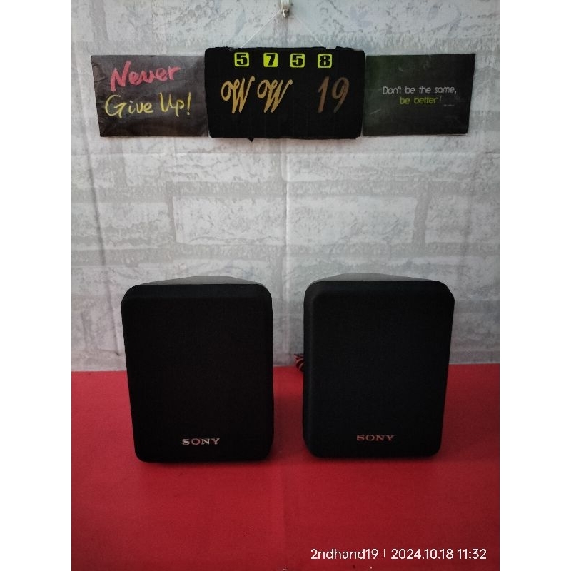 Jual speaker surround / satelit Sony ss SR10 second pasif | Shopee ...