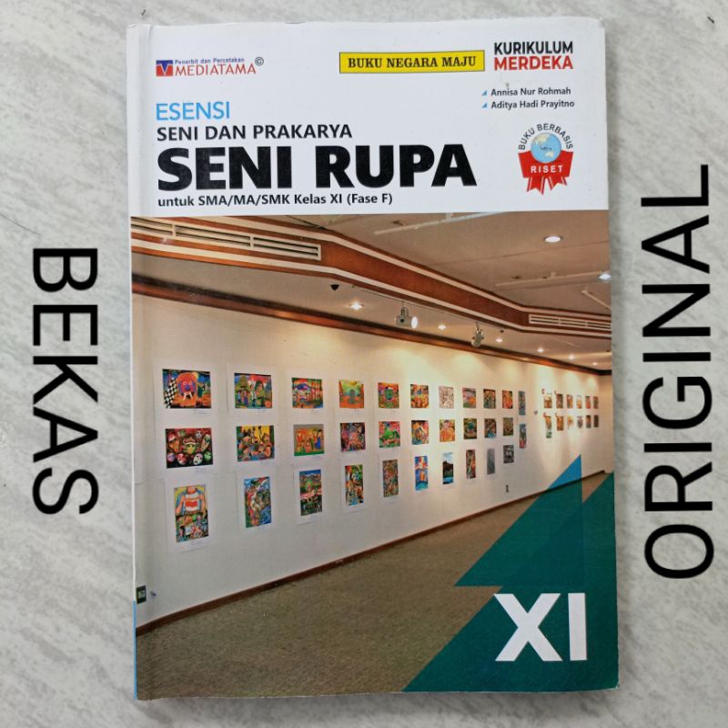 Jual Buku Esensi Seni dan Prakarya Seni Rupa Fase F Kelas 11 XI 2 II ...