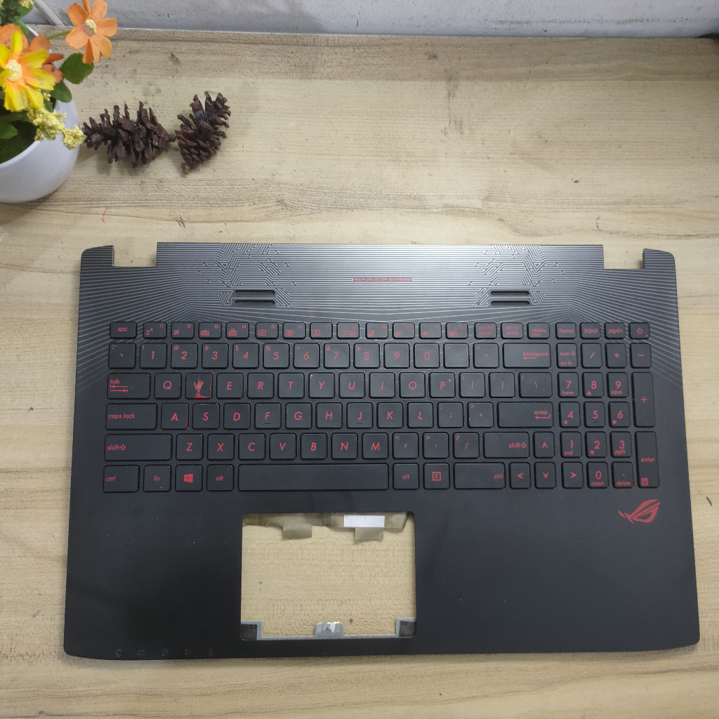 Jual case casing frame keyboard palmrest asus rog gl552 gl552jx gl552v ...