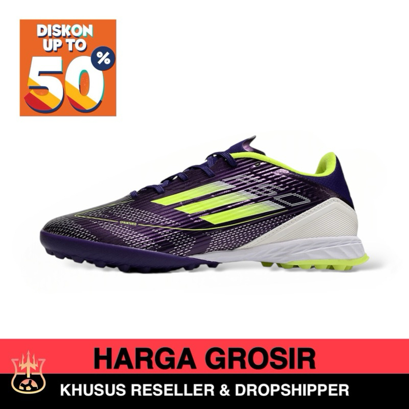 Jual Sepatu Futsal F50 League Reborn Purple Turf | Shopee Indonesia