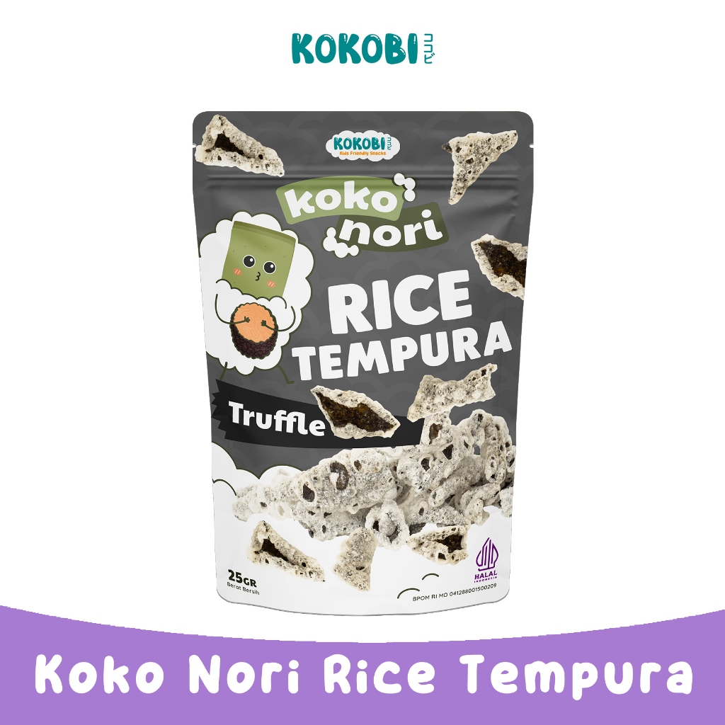 Jual Koko Nori RIce Tempura - Truffle (Snack Rumput Laut Kokobi ...