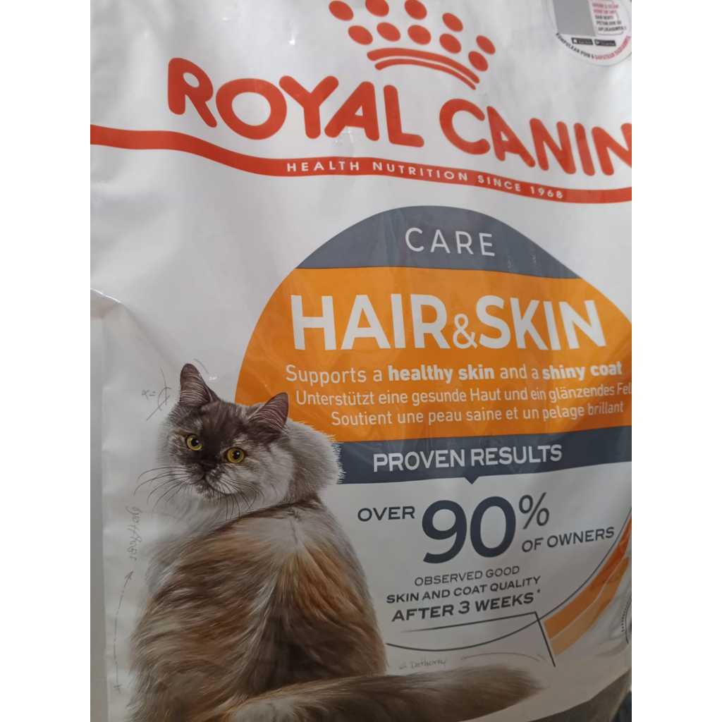 Jual Royal Canin Hair and Skin Care Kucing Dewasa 2kg/4kg - Cat Food Rc ...
