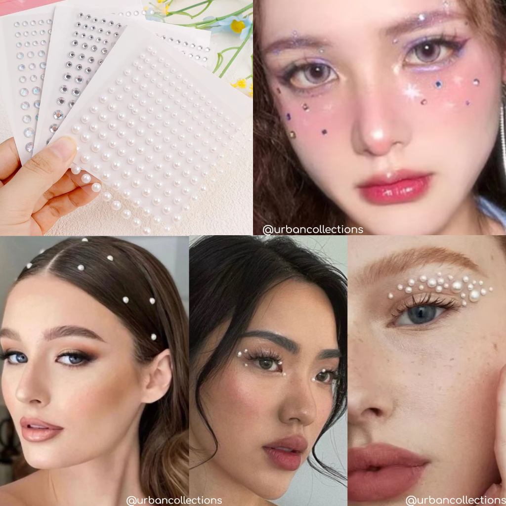 Jual Perhiasan Wajah Diamond Face Jewelry Sticker Wajah Berlian Diamond ...