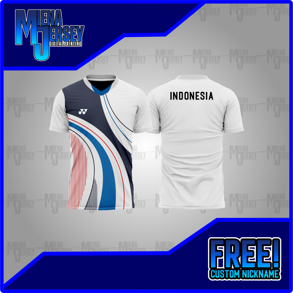 Jual JERSEY BADMINTON / JERSEY BULU TANGKIS / BAJU BADMINTON / KAOS BADMINTON / BAJU BULU ...