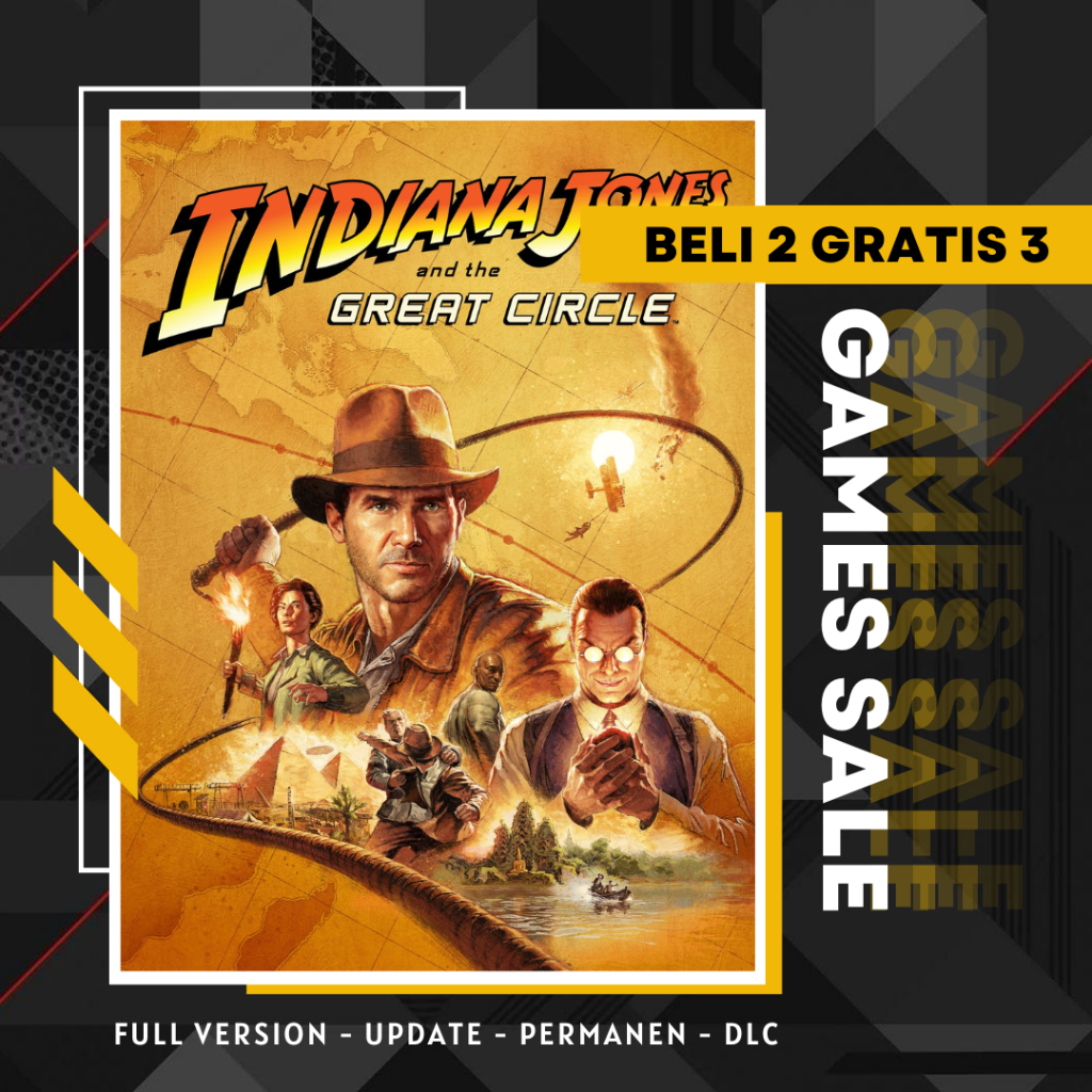 Jual INDIANA JONES AND THE GREAT CIRCLE PREMIUM EDITION - GAME PC ...
